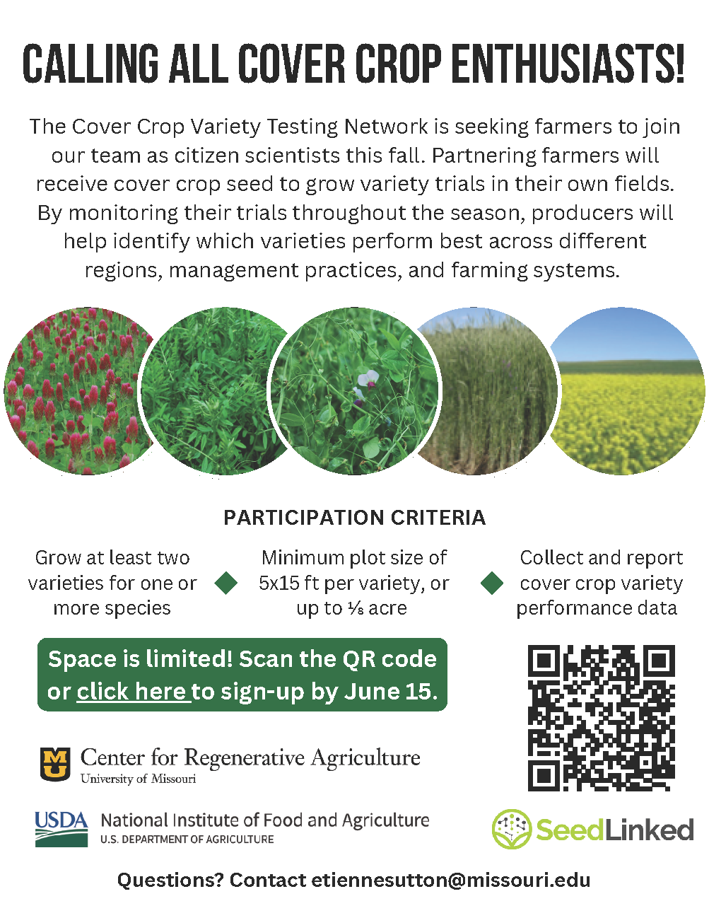 Cover crop variety trial flyer – Western Cover Crops Council